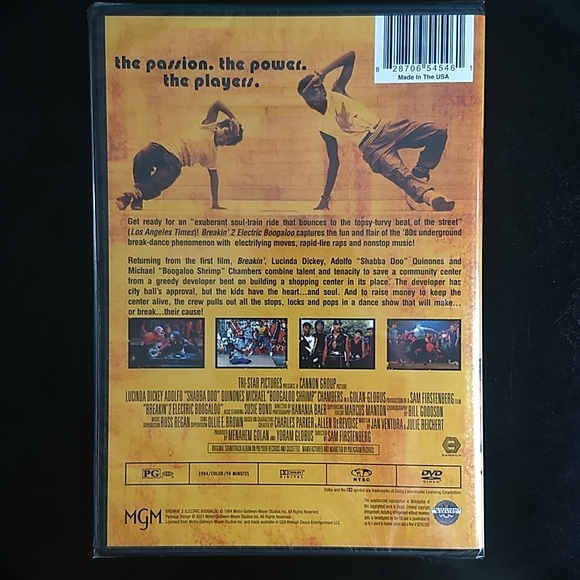 MGM | Media | Breakin Breakin 2 Electric Boogaloo New Pkg Dvds Double ...